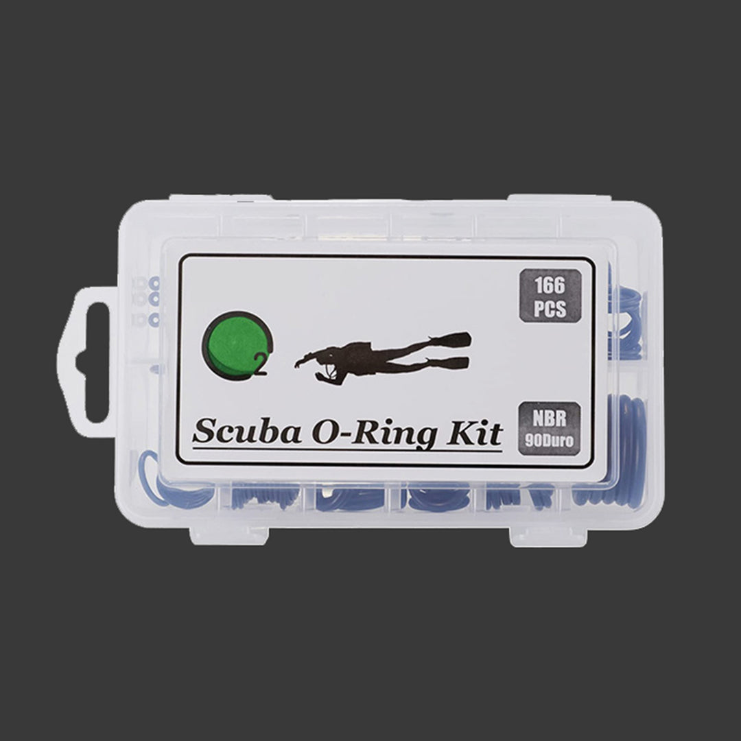NBR 166 Pieces Scuba O-Ring Kit Scuba Diving Rubber Orings – MuchTools