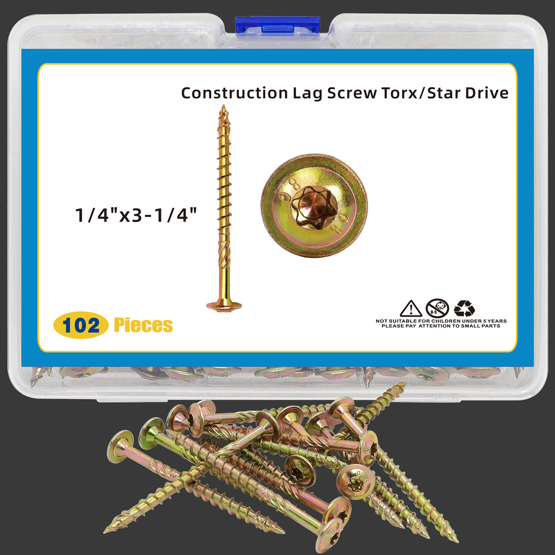 Construction Lag Screw Torx – MuchTools